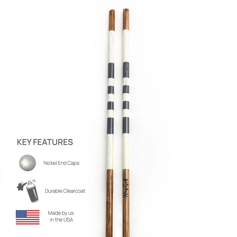 Hazy Golf | Custom Hickory Golf Alignment Sticks & Gear